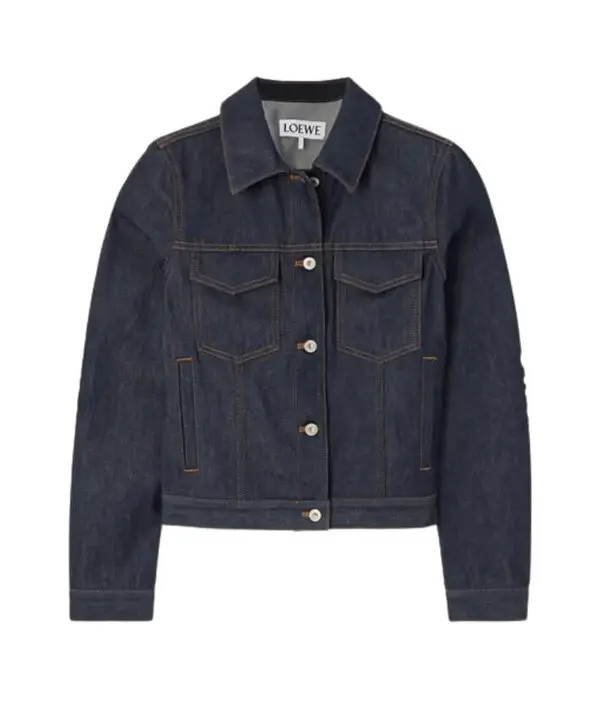 Loewe Anagram Appliquéd Denim Jacket