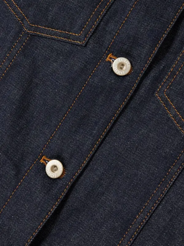 Loewe Anagram Appliquéd Denim Jacket