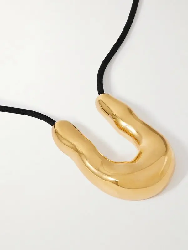 Agmes Wishbone Pendant Necklace