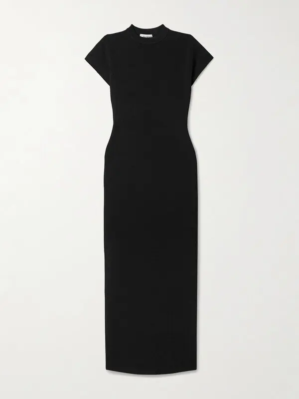 FFORME Saiba Ribbed-knit Midi Dress