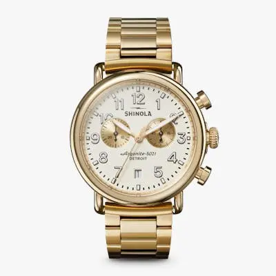 Shinola Runwell Chronograph 41mm - Ivory