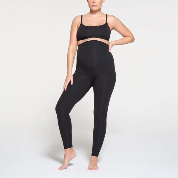 SKIMS Maternity High Waisted Legging | Black | | Fits Everybody - Onyx