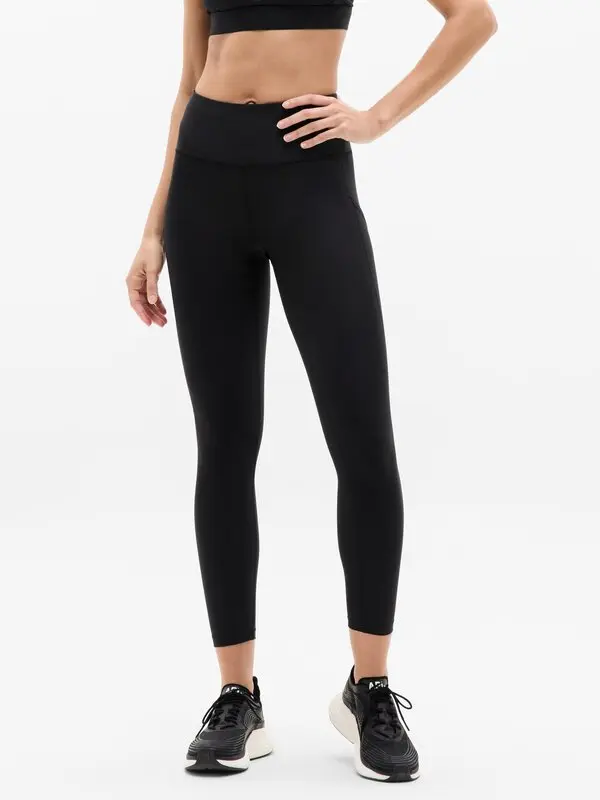 Athleta Interval Stash High-rise 7/8 Legging - Black