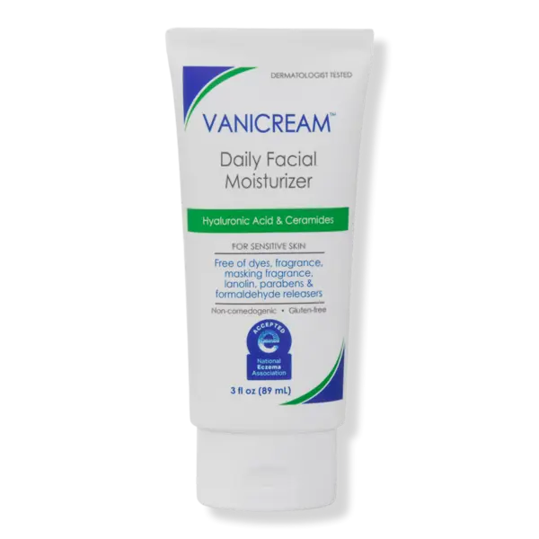 VANICREAM Daily Facial Moisturizer With Hyaluronic Acid And Ceramides - One-color