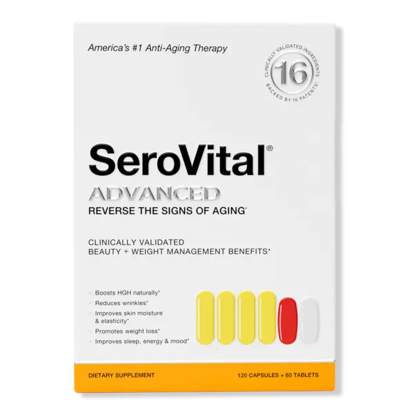 SEROVITAL Advanced Anti-aging Dietary Supplement - One-color