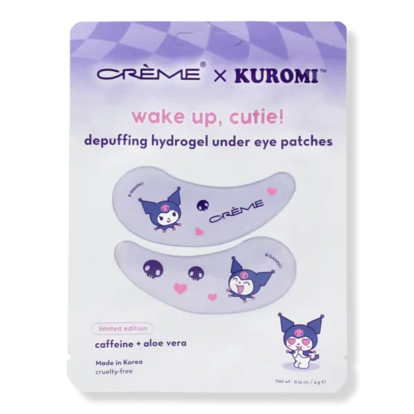 THE CREME SHOP Kuromi Hydrogel Under Eye Patches - One-color
