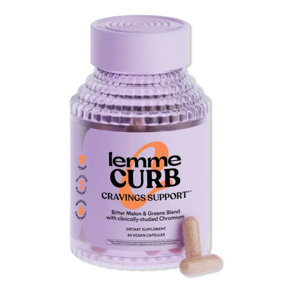 LEMME Curb: Glucose & Cravings Support Capsules - One-color
