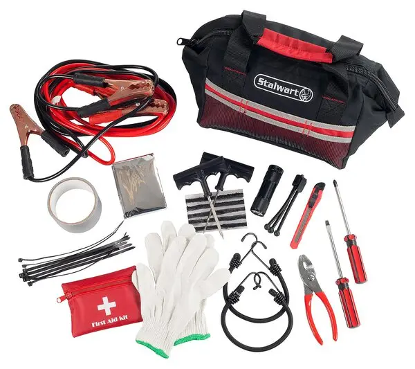 STALWART Roadside Emergency Car Kit 55-piece Et - One-color