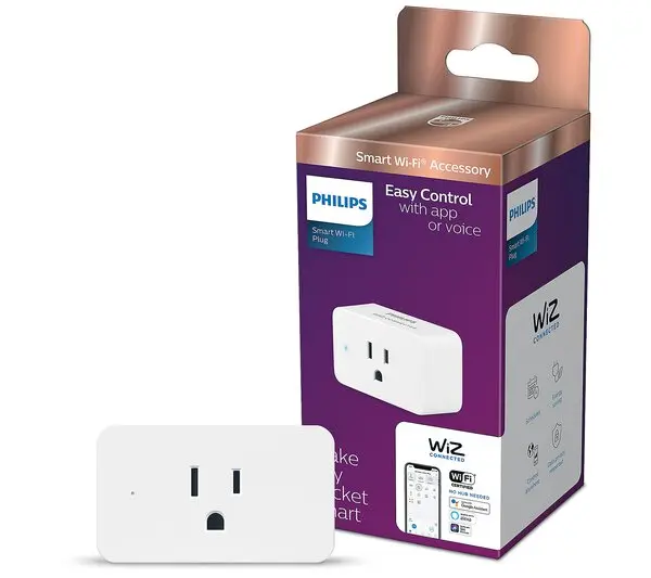PHILIPS Phillips Wi-fi Smart Plug With Voice Control - One-color