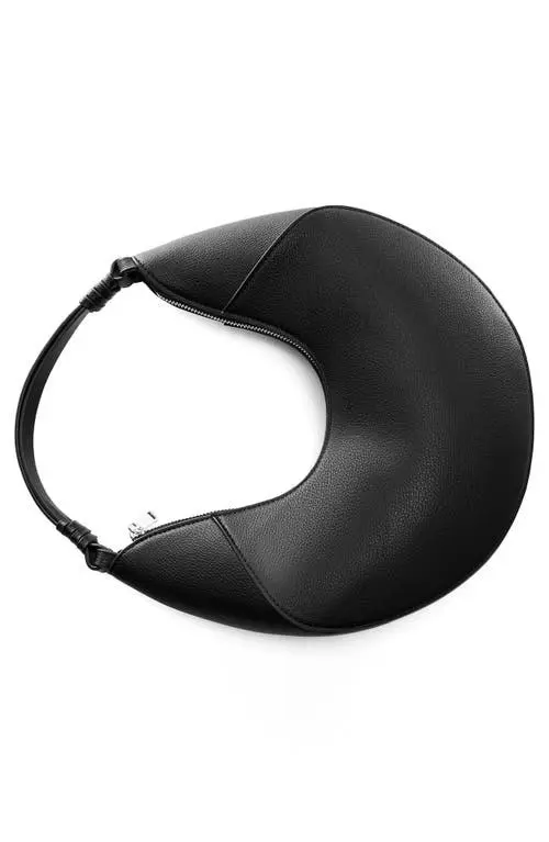 Mango Faux Leather Shoulder Bag