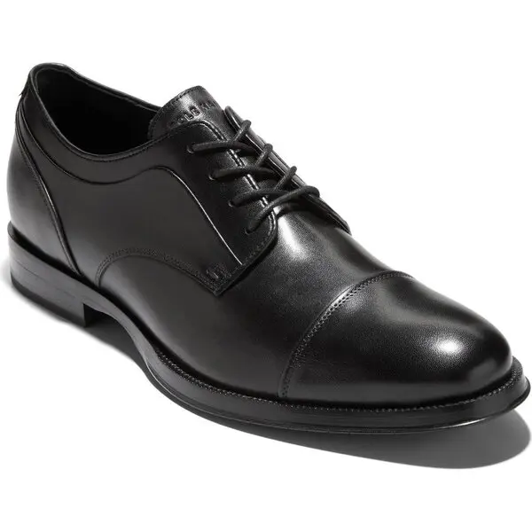 Cole Haan Carnegie Cap Toe Derby - Black