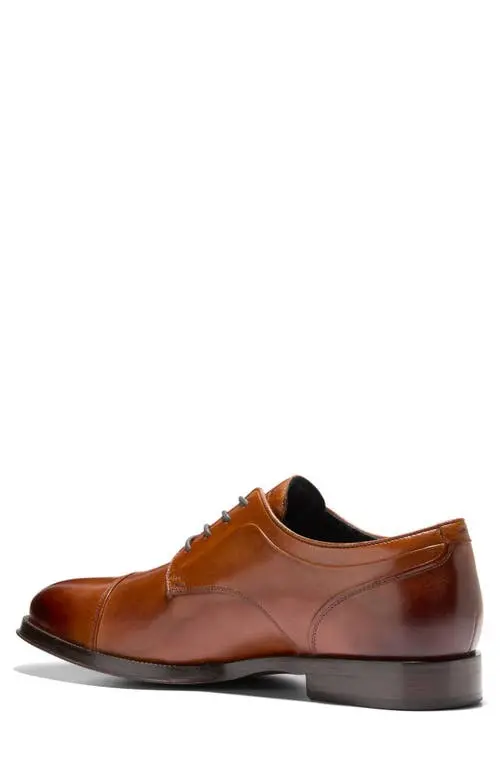 Cole Haan Carnegie Cap Toe Derby - British Tan