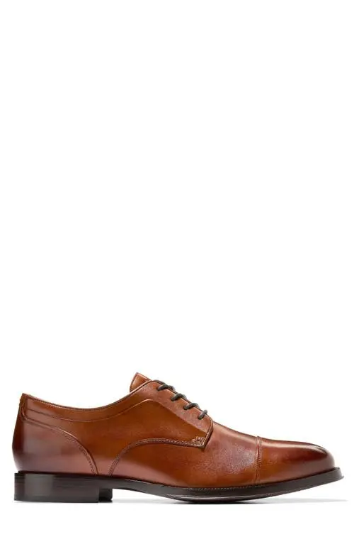 Cole Haan Carnegie Cap Toe Derby - British Tan