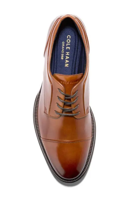 Cole Haan Carnegie Cap Toe Derby - British Tan