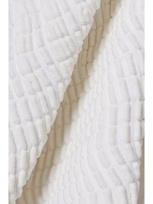 Alaïa Ribbed Stretch-knit Mini Dress