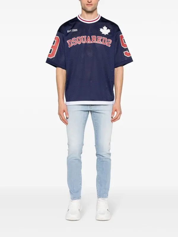 Dsquared2 Cool Guy Mid-rise Slim-fit Jeans - Blue