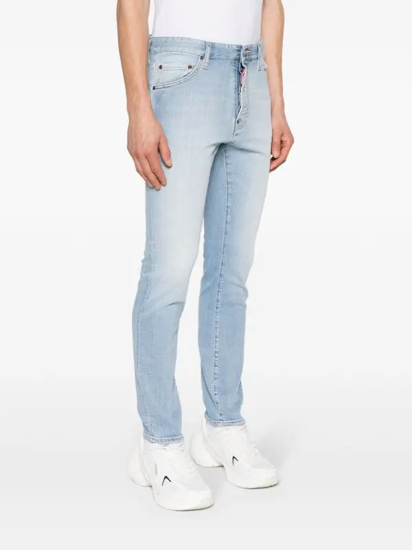 Dsquared2 Cool Guy Mid-rise Slim-fit Jeans - Blue