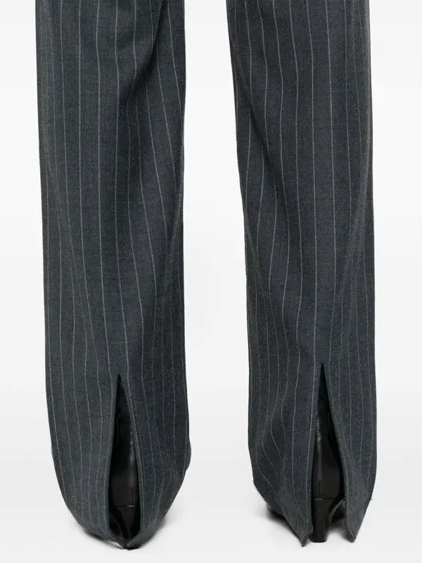 ANINE BING Drew Pinstripe Trousers