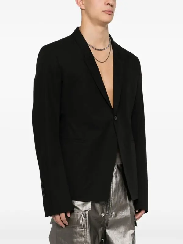 Rick Owens Lido Poplin Blazer