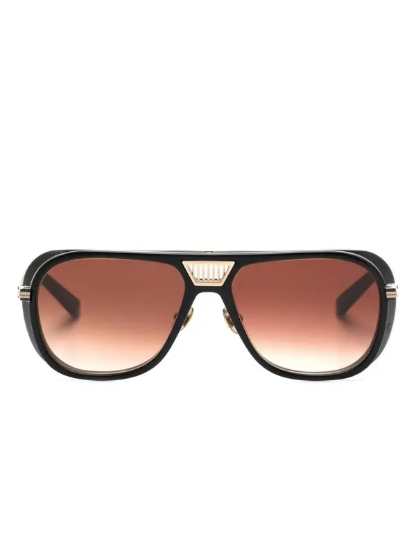 Matsuda Pilot-frame Sunglasses - Black
