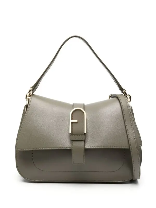 Furla Logo-plaque Tote Bag - Green