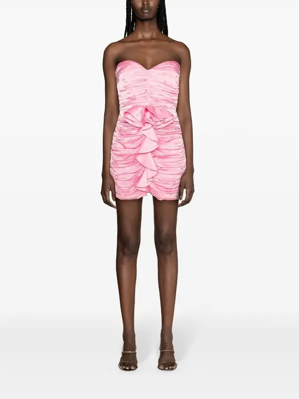 THE NEW ARRIVALS ILKYAZ OZEL Crystal-embellished Mini Dress