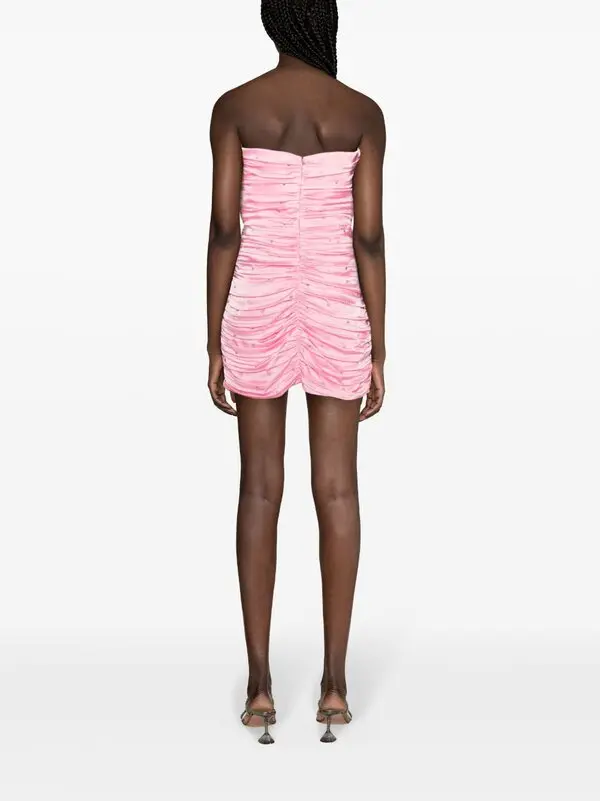 THE NEW ARRIVALS ILKYAZ OZEL Crystal-embellished Mini Dress