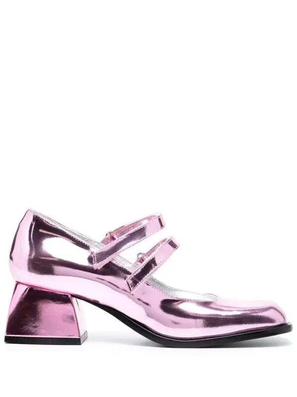 NODALETO Bacara 75mm Metallic Pumps