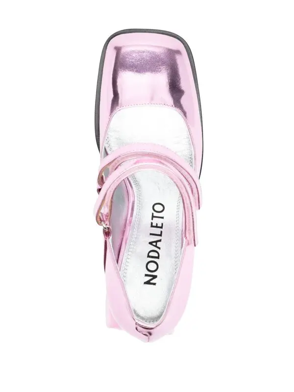 NODALETO Bacara 75mm Metallic Pumps