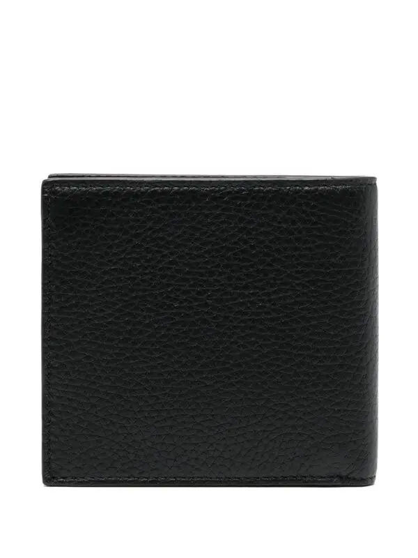 Bally Ribbon Wallet Grained Leather