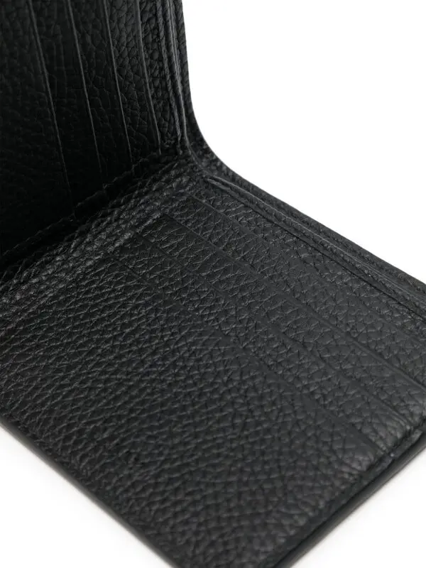 Bally Ribbon Wallet Grained Leather