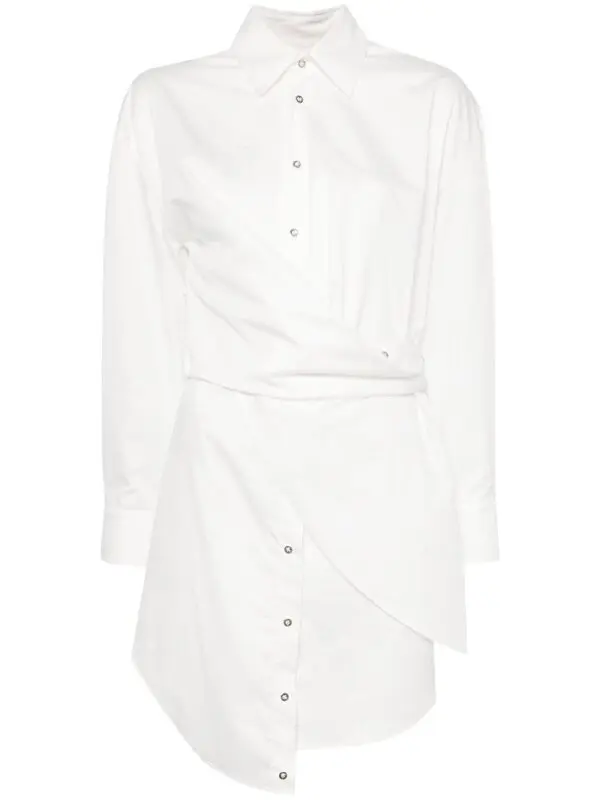 MARQUES' ALMEIDA Draped Wrap Shirtdress