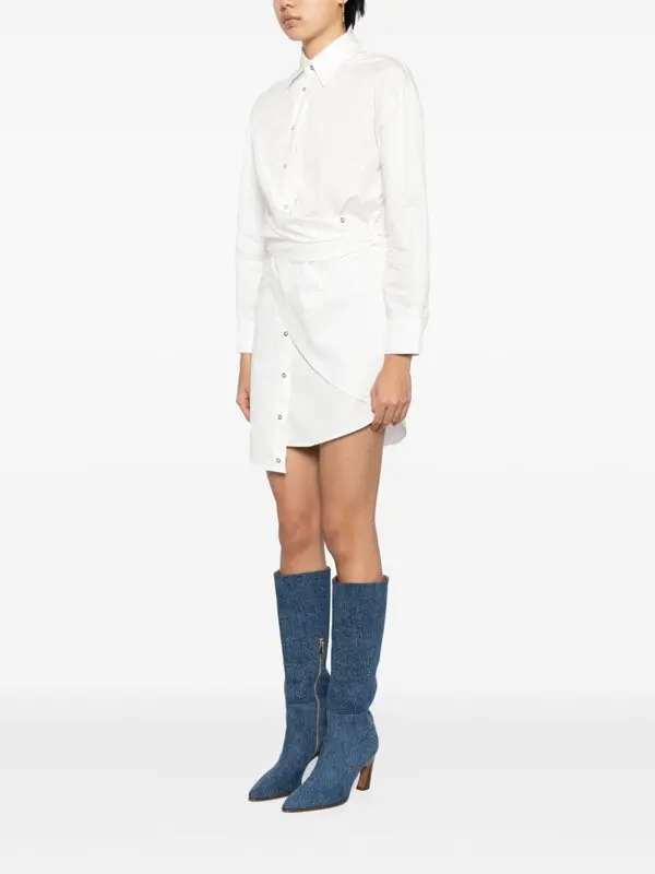 MARQUES' ALMEIDA Draped Wrap Shirtdress