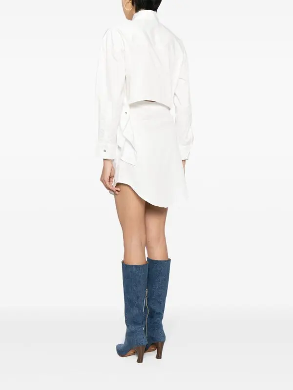 MARQUES' ALMEIDA Draped Wrap Shirtdress