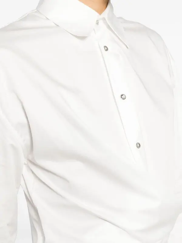 MARQUES' ALMEIDA Draped Wrap Shirtdress