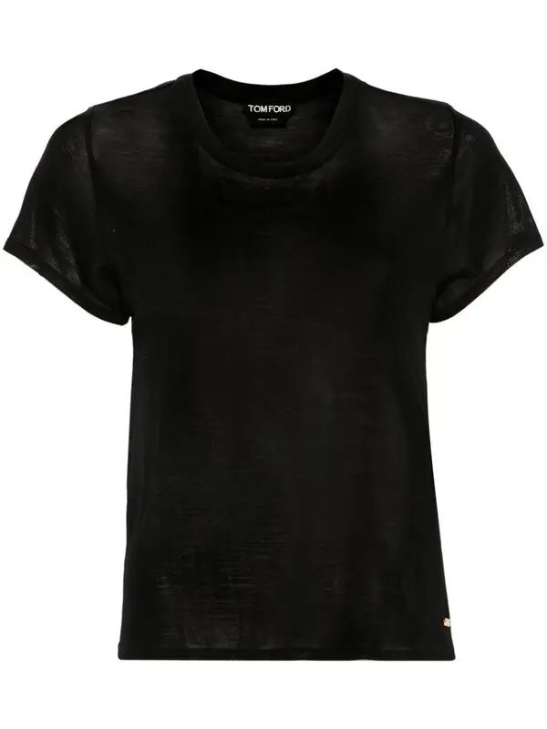 TOM FORD Logo-plaque T-shirt