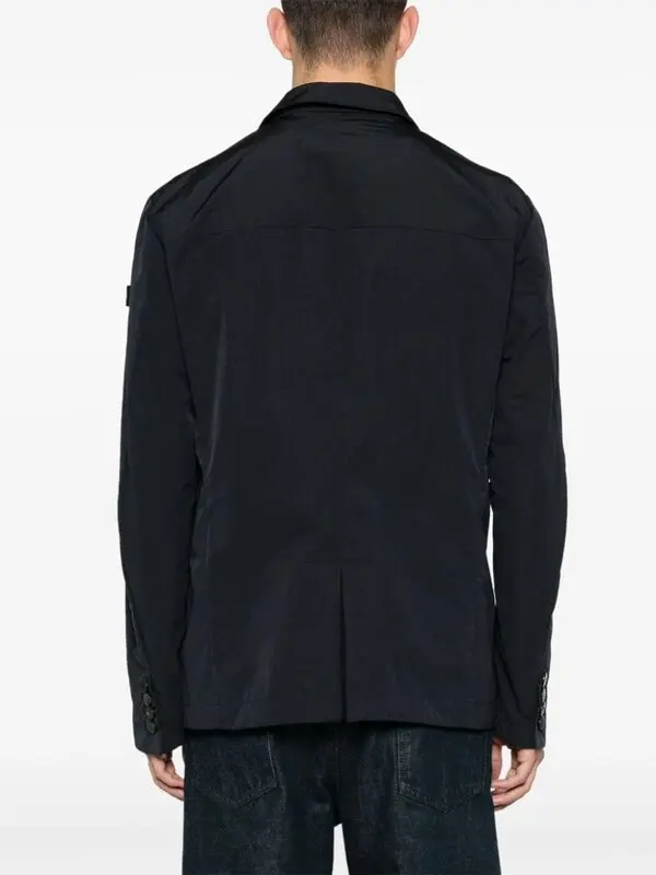 Peuterey Logo-appliqué Shell Jacket - Blue