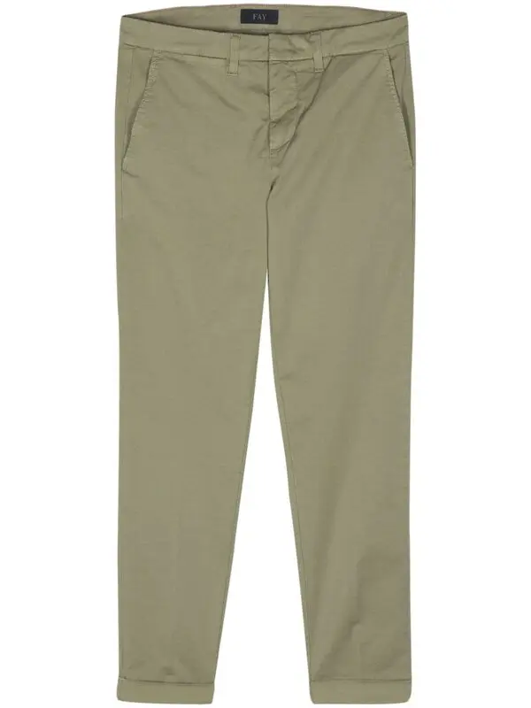 FAY Capri Straight-leg Trousers