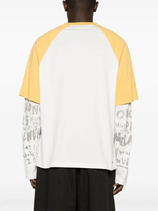 LANVIN ランバン 24SS Future コットンクロップドTシャツ  イエロー S LANVIN - LANVIN ランバン 24SS Future コットンクロップドTシャツ