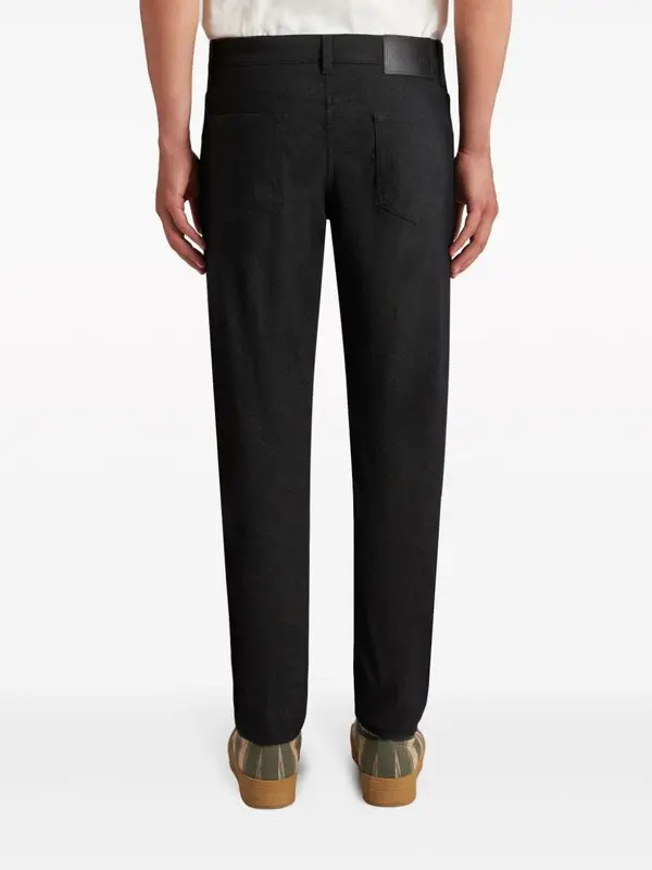Etro Patterned Jacquard Slim-cut Jeans