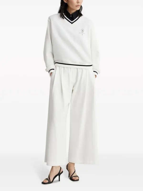 Brunello Cucinelli Monili-trim Sleeveless Shirt