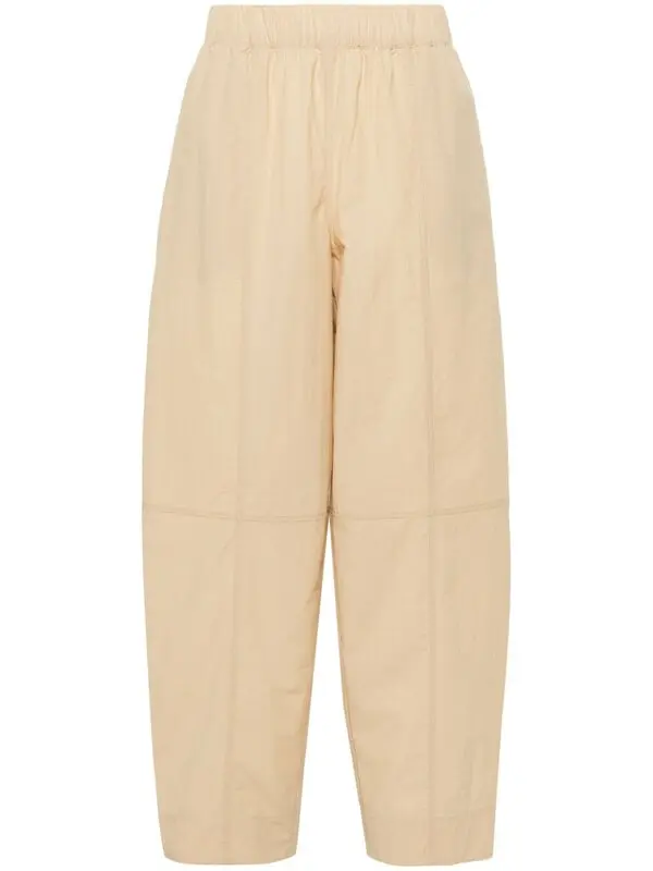 GANNI Curve Tapered-leg Trousers