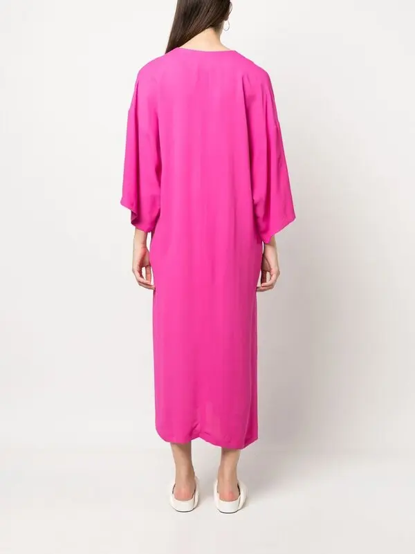 Fabiana Filippi Belted Midi Dress - Pink
