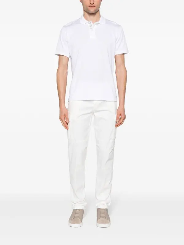 Eleventy Tapered-leg Cargo Trousers