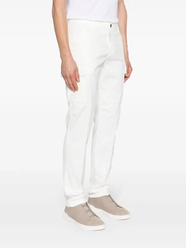 Eleventy Tapered-leg Cargo Trousers