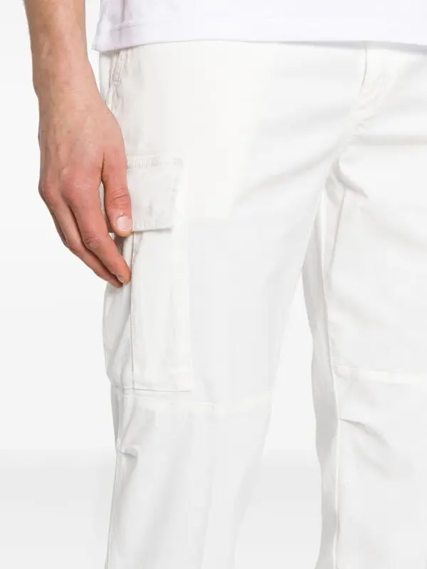 Eleventy Tapered-leg Cargo Trousers