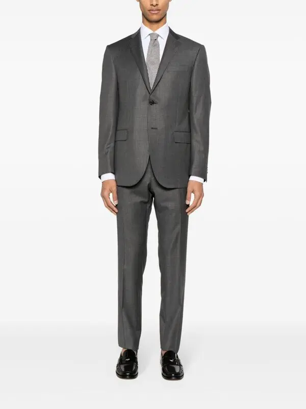 Corneliani Spread-collar Stretch-jersey Shirt - White
