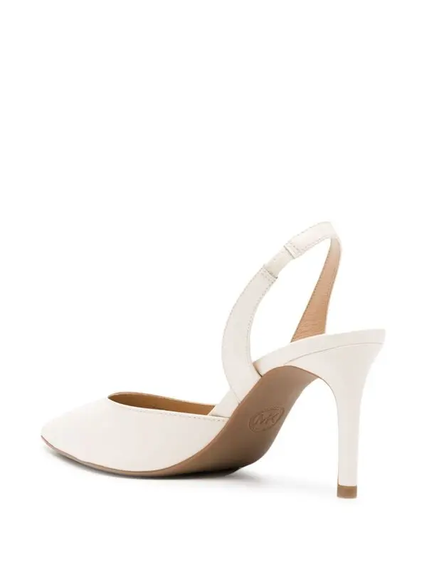 Michael Kors Chelsea Leather Slingback Pumps