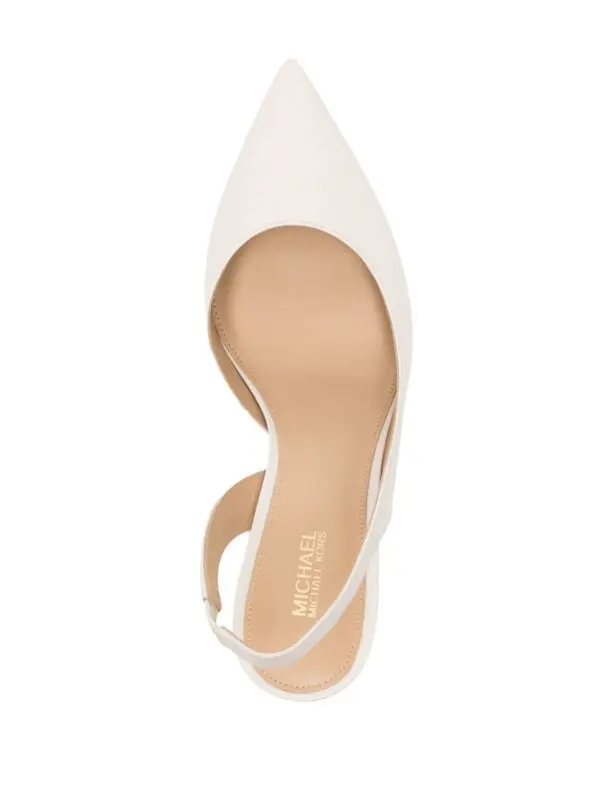 Michael Kors Chelsea Leather Slingback Pumps