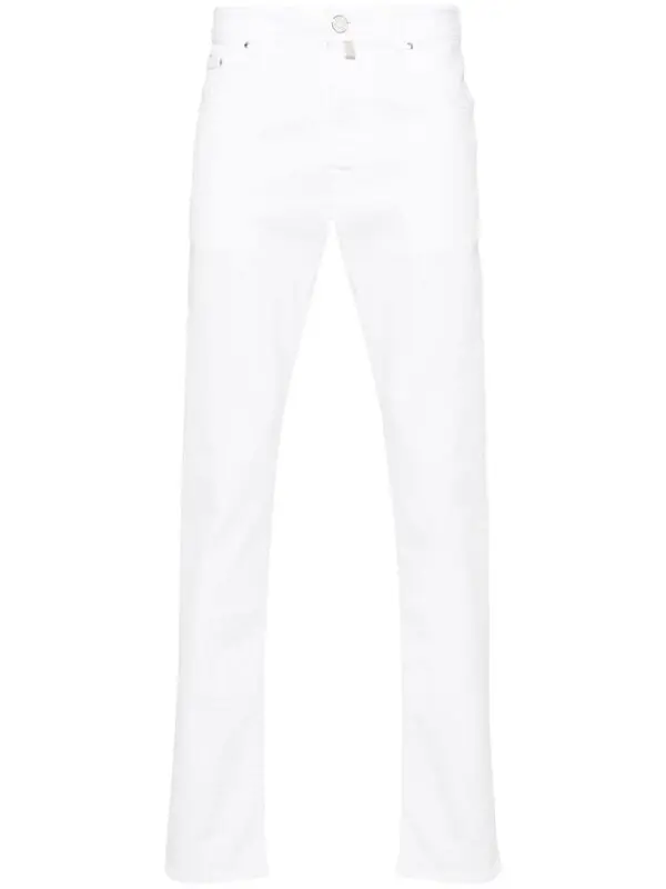 Jacob Cohen Bard Slim-fit Jeans - White